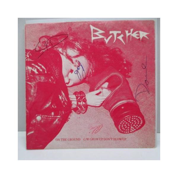 b/w 「Grow Up Don't Blow Up」　(UK/Inept Products INEPT -002 /82.Orig.White Label Flat centre 7"+PS) ROTのコンピなんかで時々見掛ける英国ボーン...