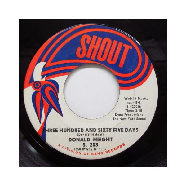 (US/Shout-208/'67 Orig.Red &amp; Blue Logo White Label 45)'66年名曲「My Baby's Gone」で有名な、ドゥワップ重鎮「ハリウッド・フレイムス」にも在籍した、ノース・キャロラ...