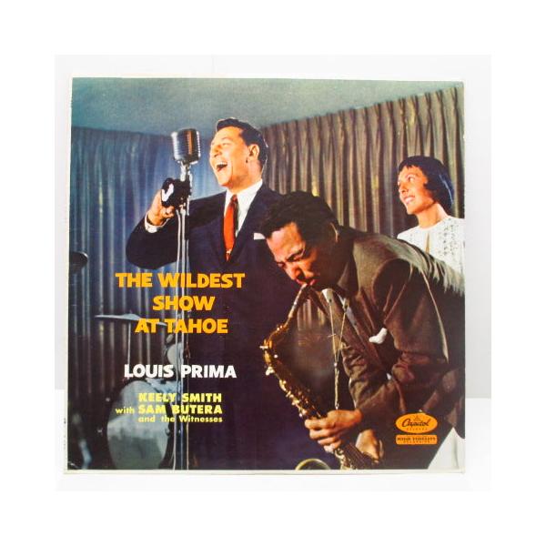 (US/Capitol T-908/Late 50's 2nd Press Oval Logo Side， Rainbow Rim Black Label MONO LP)スウィング・ジャイブ大王「ルイ・プリマ」、元妻としても知られる盟友K...