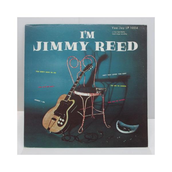 (US/Vee Jay VJLP-1004/'60's 3rd Press White Bracket Logo Rainbow Rim Black Label  MONO LP)  ブルース・ロッカー重鎮「ジミー・リード」、'58年発表の...