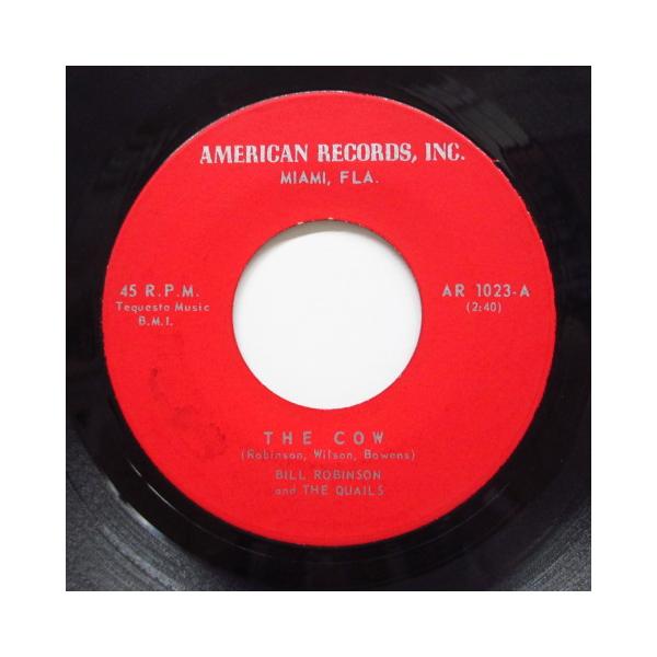 (US/American-1023/'63 Silver Logo Red Label 45)'50年代半ばのデラックス社でのDoo-Wop作でも有名な、R&amp;B/ドゥワップ・グループ「ビル・ロビンソン＆クエイルズ」、'63年アトラン...