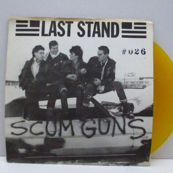 (US/Taang! 4 /84.Ltd.Numbered White Label Big Hole Centre Yellow Vinyl 7"+2 Inserts/ Numbered CVR) パワフルなハードパンク・サウンドがまるで英...