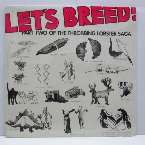 (US/Throbbing Lobster  Bisque-2 /84.Reissue LP/Pink Logo CVR) Scruffy The Cat、Chain Link Fence、Noonday Underground、Chris...