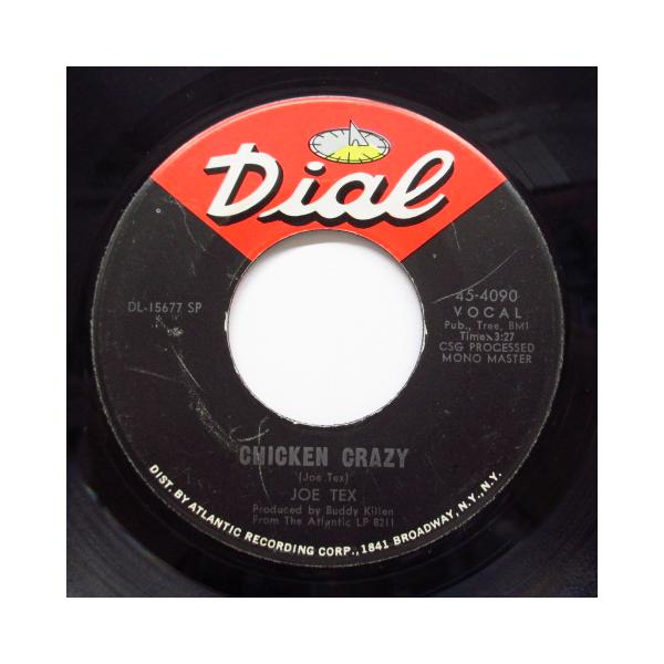 (US/Dial-4090/’69 White Logo Red &amp; Black Label 45)‘67年「ショウ・ミー」のヒットで有名なテキサス出身R&amp;B/SOUL界重鎮「ジョー・テックス」、'69年発表、ホーン入り、ア...