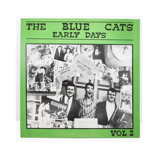 (UK/Nervous/NERD-011/'83 UK Orig.Blue Label LP) Dave Phillipsが在籍していた元祖英国モダンロカビリー/JIVEコンボ「ブルー・キャッツ」、バンドヒストリー編集盤の後編('83)。B...