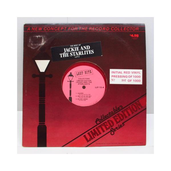 (US/Lost Nite LLP-12/'81 Orig.Ltd.1000 Numbered 6-Track Red Vinyl 10"+Die-Cut Sleeve)N.Y.ハーレムR&amp;B/DooWopグループ「（ジャッキー＆）...