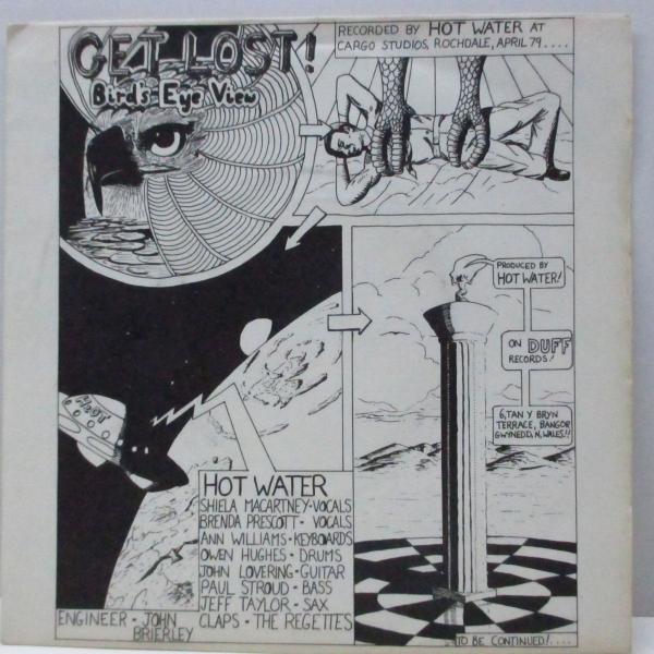 (UK/Duff DWR 101 /'79 Orig.Blue Label Flat Centre 7"+PS)  英国ウェールズのニューウェーブ・バンド、「フェイ・レイ」の前身として知られる「ホットウォーター」の'79年セカンド＆ラストシ...