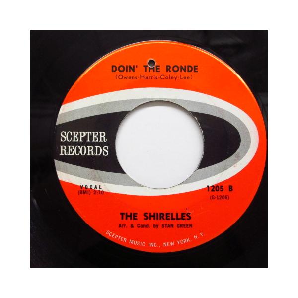 b/w A Teardrop And Lollipop (US/Scepter-1205/60's Reissue Side Logo Black Print Red  &amp; Black Label 45)  大御所R&amp;Bガー...