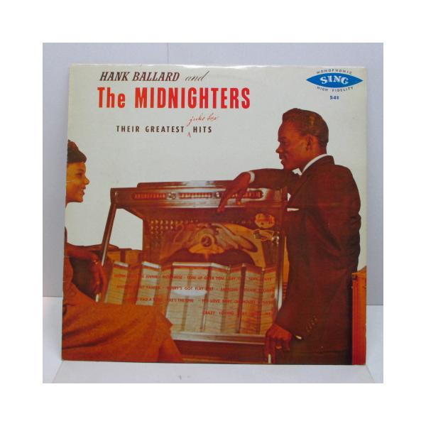 (Denmark/Sing-541/'88 Reissue Silver Logo Black Label Mono LP) 天才Sexy美声「ハンク・バラード」率いたR&amp;B/Doo Wop-SOULグループ「ミッドナイターズ」、'...
