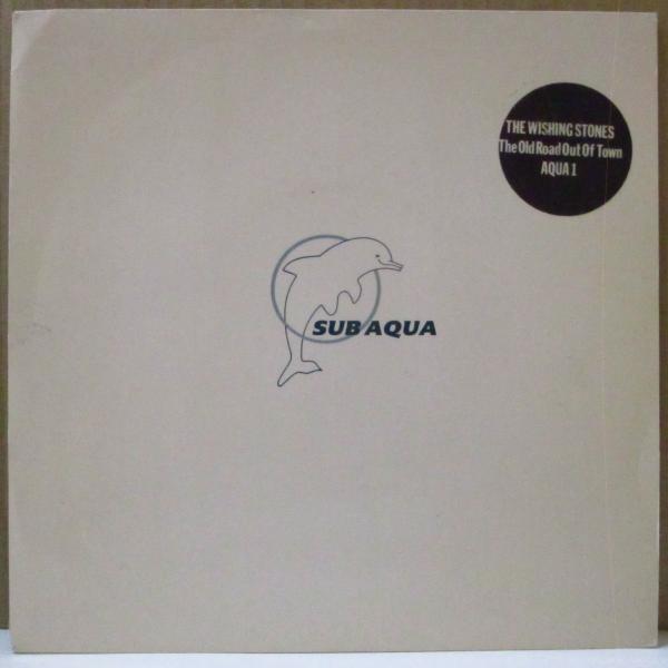 b/w「Over My Head」(UK/Sub Aqua AQUA 1/'88 Orig.Pink &amp; White Paper Label Flat Centre 7"+Stickered PS) Weather Prophets...