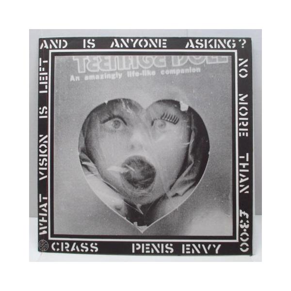 (UK/Crass 321984/1 /80s Reissue Black &amp; White Label LP/Pay No More Than ?3の表記が有るPoster Sleeve) 本国でのプレス拒否、警察によるレコード押収...