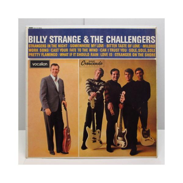 (UK/Vocalion-GNP Crescendo SAV-N-8065/’66 Orig.White Logo Green Label STEREO LP/CS)巨匠「ビリー・ストレンジ」と、サーフ界大御所「チャレンジャーズ」とのコラボ...