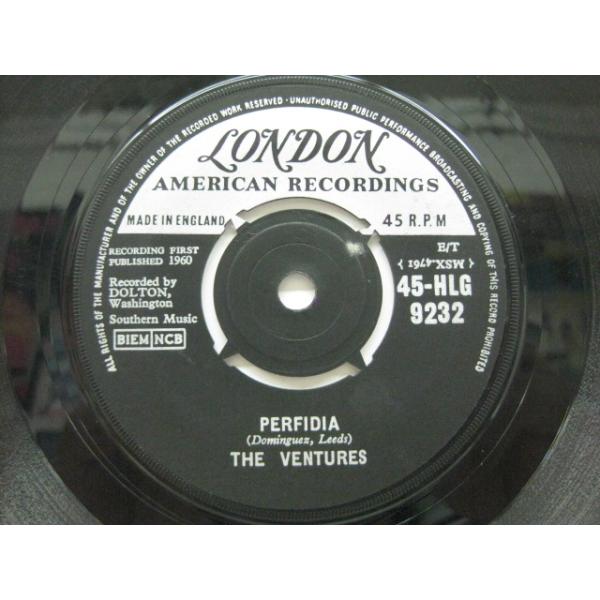 ＊　(UK/London HLG-9232/’60 Orig.Silver Top &amp; Black Label Round Center 45)説明無用ギター・インスト界大御所「ベンチャーズ」、'60年Dolton社移籍2作目で全米...