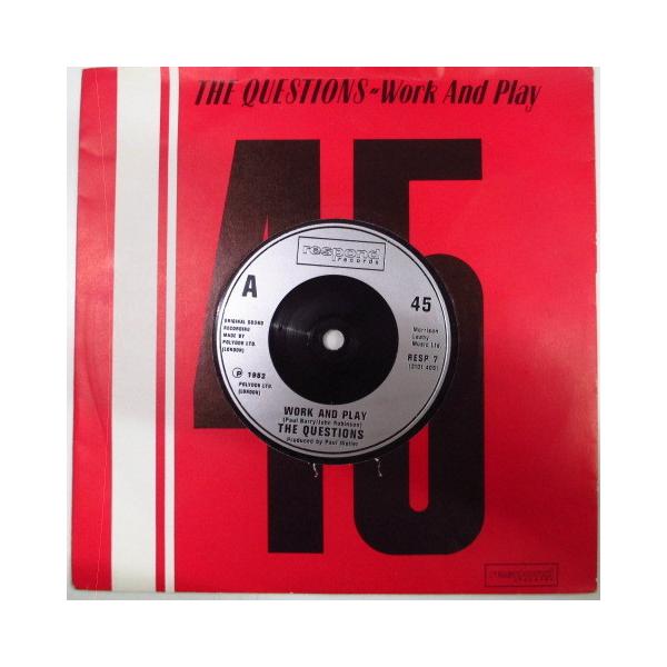 b/w　「Saved By The Bell」　(UK/Respond RESP 7/82.Reissue.Silver Plastic Label Flat Centre 7"+Die-Cut PS)　ポール・ウェラーもお気に入りであった...