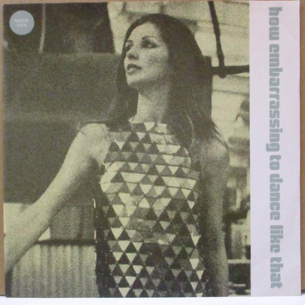(Japan/Motorway MOTOR 010D/'98 Orig.Cream &amp; Red Paper Label Flat Centre 4-Track 7"+PS, Mini Insert) 日本のインディレーベルMotor...