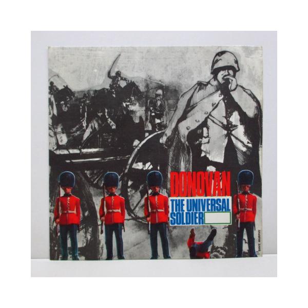 (UK/Pye-NEP.24219/'65 Orig.Logo Top Black &amp; Pink Label Flat Center 4-Track EP/CFS)英フォーク界大御所「ドノヴァン」、'65年4曲入EP！Univers...