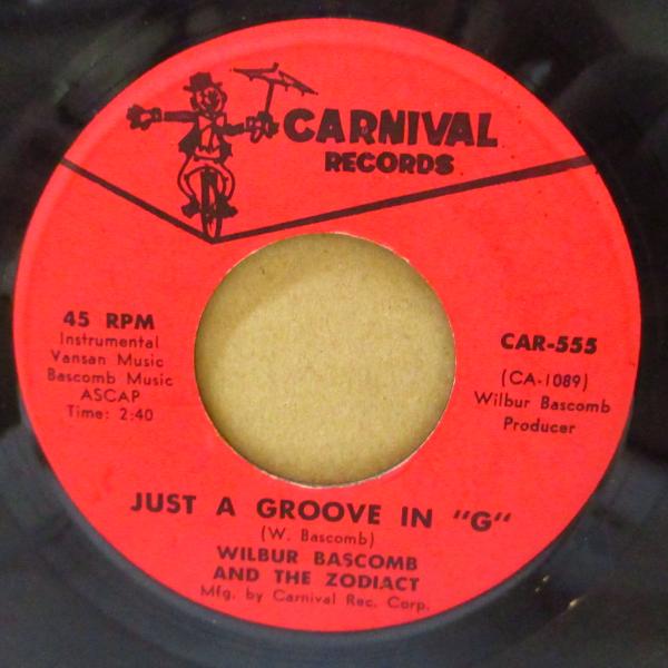 (US/Carnival CAR-555/'71 Orig.Black Logo Top Red Label 45)「Jeff Beck/Wired」でのベース参加、J.B.、B.B.KING他とのセッションで有名な天才「ウイルバー・バスコ...