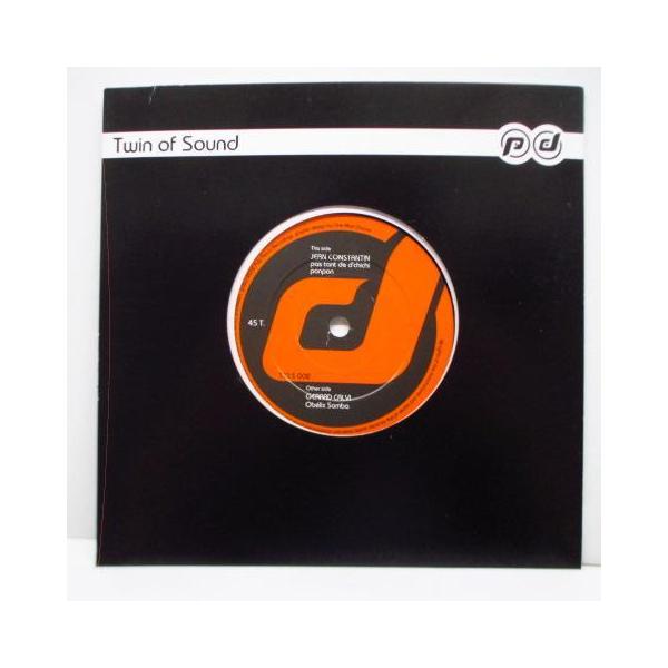 (France/Twin Of Sound T.O.S. 002/00.Reissue.Orage &amp; Black Paper Label Flat Centre 7"+Die-Cut CVR) フランスの大御所作曲家Jean Co...