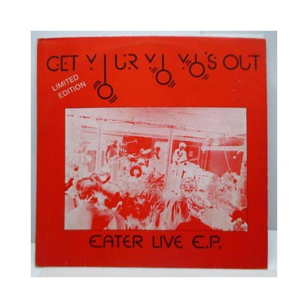 (UK/ Label TLR 007 /78.Ltd.Blue Logo Yellow Label White Vinyl 4曲入り12"/Red CVR) 「パンクでぶっ飛ばせ」でお馴染み衝撃のロンドンPUNKバンド、イーターの78年ライ...