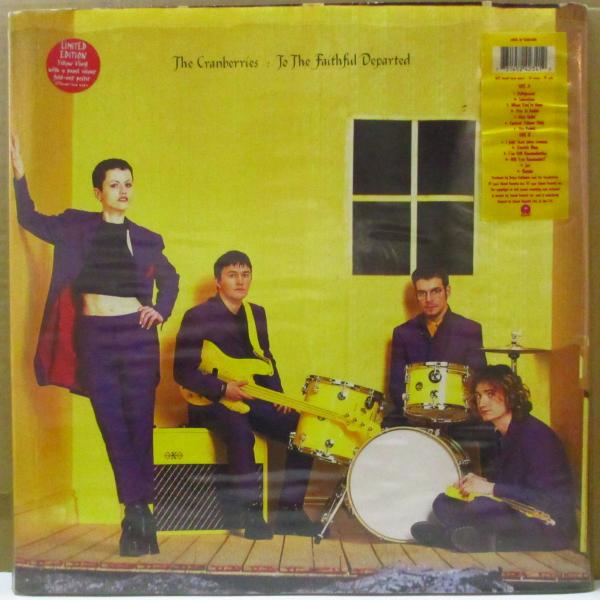 (UK/Island ILPS 8048 /'96 Lmited Yellow Label Yellow Vinyl LP+Inner, Poster CVR,Stickered PVC)　 女性Vo.インディ・ロックバンド「クランベリーズ...