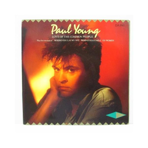 (UK/CBS  DA 3585/83.Orig.White Label Flat Centre 7"/Gatefold CVR) 英国のブルー・アイド・ソウルのシンガー、ポール・ヤングのアルバム未収録ライブ・バージョン「Wherever ...