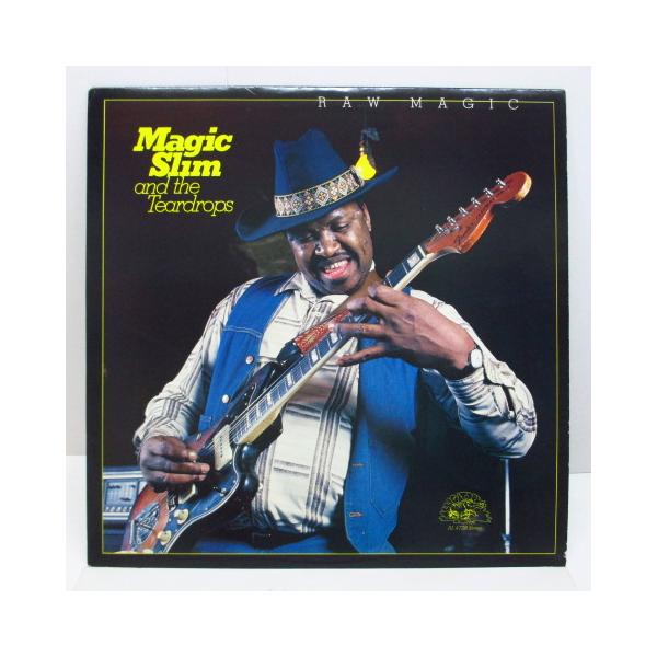 (CANADA-US/Alligator AL-4728/'82 Orig.White Round Logo Green Label LP)  マイナー・ブルース・ロッカー「マジック・スリム」（サムと違います）、'82年フランス録音全7曲入...