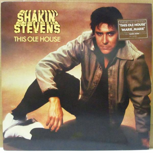 (UK/Epic(CBS) EPC-84985/81.Orig.Yellow Logo Blue Label LP/Stickered CVR) "Shaky"の愛称で親しまれるUKベテラン・ネオロカビリーシンガー「シェイキン・スティーヴン...