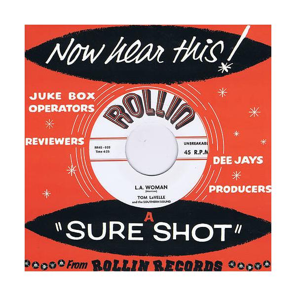 ジェリー・リー・ルイス・スタイルのワイルドなピアノプレイを聴かせるThomas LaVelleが「トム・ラヴェル」名義で現行UKロカビリー・シーンの最先端を走る優良レーベルRollin Records関連の敏腕プレイヤー達が率いる「ザ・サザ...