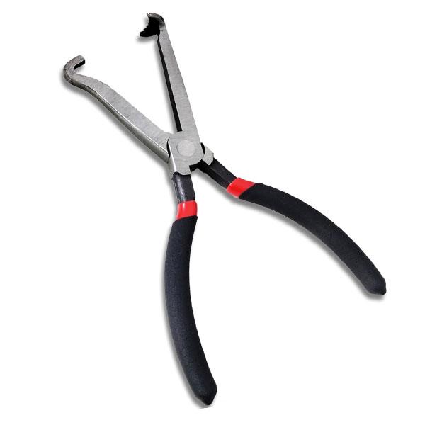 自動車やバイクで電気カプラー 配線カプラーを外すための専用プライヤーですペンチ状の工具で細かい箇所の作業に最適ケガや部品の破損を防ぐ事ができますプロユースからDIYまで幅広く対応可能開封時はサビ止めの油が付着しているので必要に応じてウエスで...