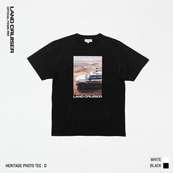 HERITAGE PHOTO TEE:D商品コード：LC2402-1008商品個別コード：BLACK／LC2402-100802BLK（M）、LC2402-100803BLK（L）、LC2402-100804BLK（XL）WHITE／LC2...