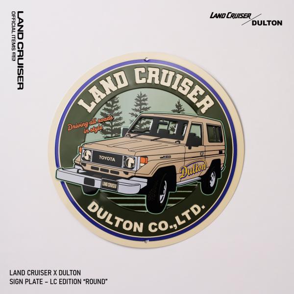 商品コード：LC2504-8015ブランド：LAND CRUISER OFFICIAL ITEMS、ランドクルーザーオフィシャルアイテムズ商品名：SIGN PLATE - LC EDITION ''ROUND''、サインプレート LCエディ...