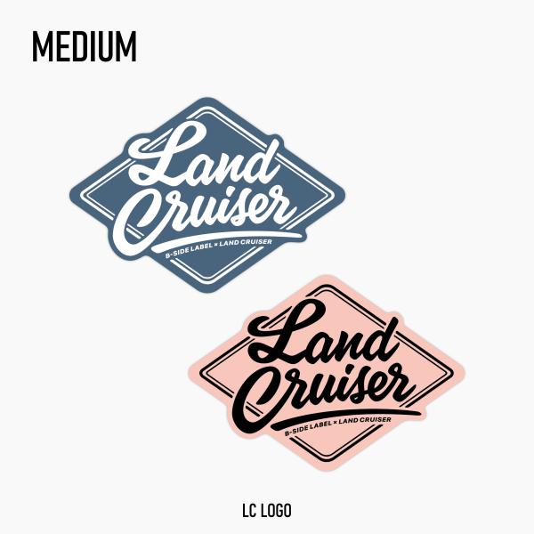 ランクルBASE × B-SIDE LABEL STICKER LANDCRUISER LOGOブランド：ランクルBASEオリジナルグッズ商品名：ランクルBASE × B-SIDE LABEL STICKER LANDCRUISER LOG...