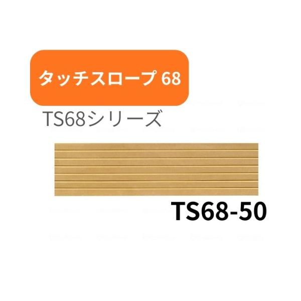 【検索ワード】シンエイテクノ タッチスロープ TS68-50 幅68cm高さ5.0cm 介護 介助 福祉用具 住宅改修 歩行関連 段差解消 スロープ バリアフリー リフォーム 住宅改修 生活支援用品 つまづき 防止 躓く 462006