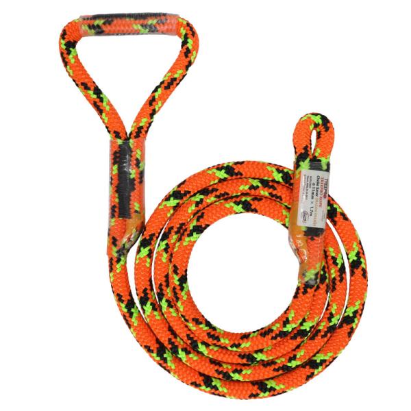 TREEPRO 11mm Choke Saver Dragon Orange■特徴このチョークセーバー(フリクションセーバー)の特徴は、底辺9cmX高さ9cmの三角部分。その三角部分を通るリングプルージック(別売)を組み合わせカスタマイズ出...