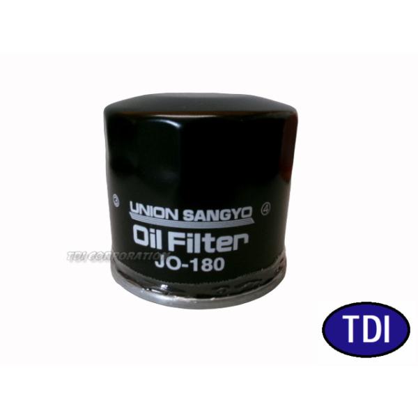 新品 ミツビシ トラクター エンジン オイルエレメント ユニオン産業JO-180本体サイズ：高さ65、外径：68、内径：M20-P1.5(M：ネジサイズ、P：ピッチ)【適合（機種）型式】D1100、D1300、D1350、D1450D150...