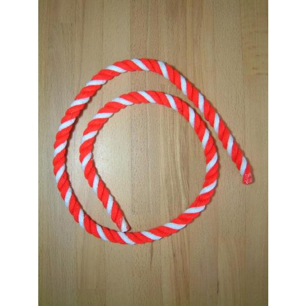 ねじり紐 赤白 頭飾り ねじり鉢巻き 阿波踊り用品 お祭り用品■サイズ　長さ：約97cm■素材　綿 100％■カラー　赤×白阿波踊りに使用する、頭の飾り物です。阿波踊りに限らず、全国のお祭り、イベント等でもご使用頂いております。