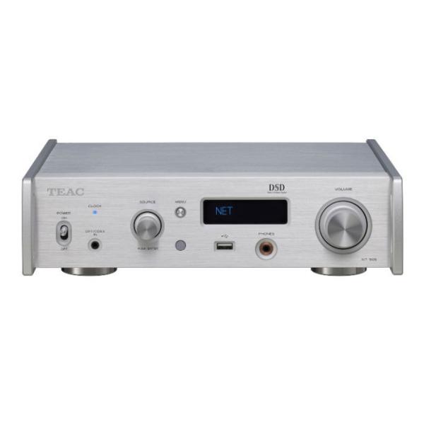 【発売日：2021年09月18日】DSD22.5MHz、PCM768kHz/32bit対応デュアルモノーラルUSB DAC/ネットワークプレーヤーNT-505-XはA4サイズのコンパクトな筐体に、長年培われてきたティアックの最新のデジタルオ...