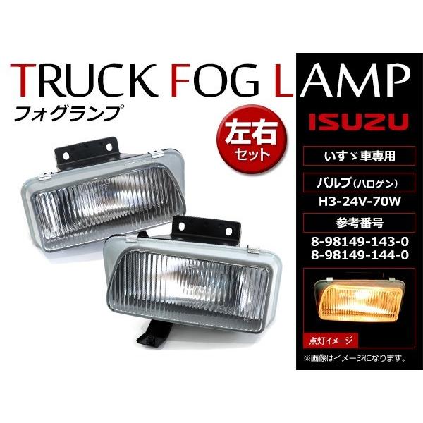 新品社外品　純正交換タイプフォグランプユニットです。補修、交換用に！■適合車種・メーカー：いすゞ・車種：07エルフ・型式：NMR82 NMR85 NMS85 NLS85 NLR82 NLR85 NPR82 NPR85 NPS85 NNR85...