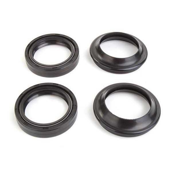 フロントフォーク用 ダストシール＆オイルシールセット交換用や補修用にオススメです！※車種のグレードやオプションによっては、取り付け出来ない場合が御座いますのでご購入前に必ず商品サイズと現車パーツのサイズをご確認の上、お客様判断にてご購入をお...