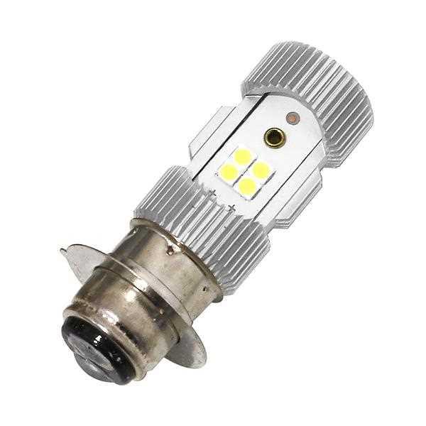 バイク用 PH7 Hi/Lo LEDヘッドライト ホワイト 6000k 防水等級IP65 雨の日も安心、良好な視界を保つ、純白6000Kです。暗いヘッドライトを交換するだけで6000ケルビンの真っ白なライトに大変身！原チャリ、スクーター、小...