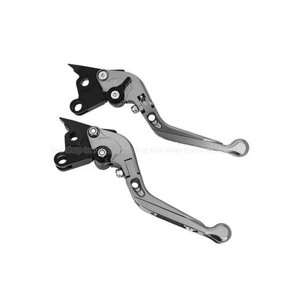 「☆新品☆車種専用設計：DUCATI用 アジャストレバー」・アルミ削り出しの高級感ある美しいフォルムと実用機能を兼ね備えた逸品です。レバー開閉部は６段階アジャスター付きで手のサイズや好みに合わせてご使用可能。パワーレバー形状になっていますの...