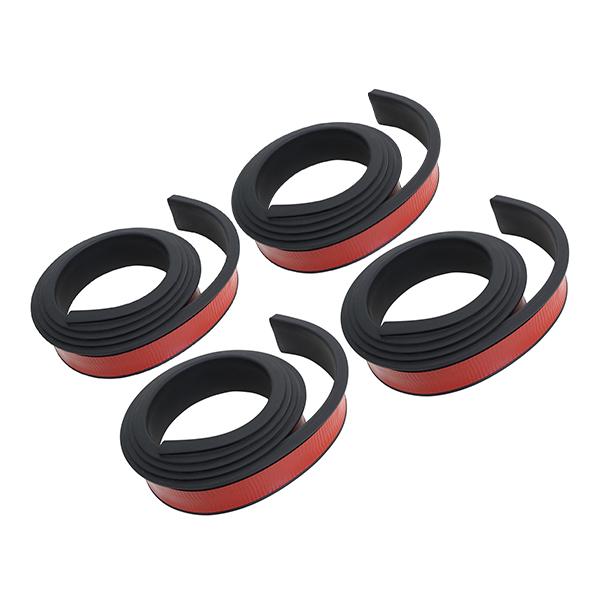 小石や泥除けに必要なフェンダーモールです。汎用フェンダーモールでお車にメリハリやアクセントをつけ、スタイリッシュな見栄えにカスタム可能です。両面テープが付いておりますので取付も簡単です。サイズ：長さ：1.5m 幅：3.8cm 厚さ：5mm ...