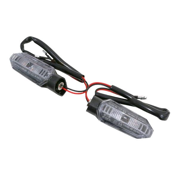 LEDウインカー 左右セットシンプルなデザインなのでどんなバイクにも自然にマッチします！※サイズをよくご確認の上、お客様判断にてご購入ください。※社外品の商品ですので小傷がある場合もございます。予めご了承ください。【適合車種】・メーカー：ホ...