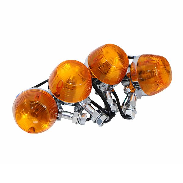 HONDA ホンダ 旧車 CB系 純正タイプ ウインカー オレンジ レストア 予備パーツ としていかがでしょうか。ホーク タイプの丸形ウィンカーです!12Vの汎用品ですので様々な車種にご使用いただけます。【数量】4個【電圧】12V専用　【参...