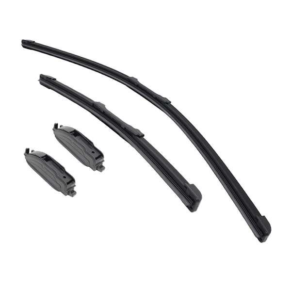 高耐久フッ素樹脂（PTFE）コートラバーを採用し、従来のグラファイト製よりも長寿命を実現しました。摩擦を抑えてスムーズな拭き取りが可能で、雨の日でもクリアな視界を確保します。また、ハンドルの左右を問わず取り付けが可能。付属アタッチメントは反...