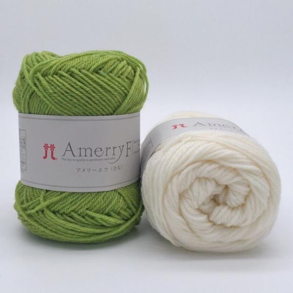 ●袋単位での販売、こちらは１袋５玉です肌触りの良さ、編みやすさ、トップ染めならではの色目に定評のあるアメリーに、《合太》タイプが登場！原料のニュージーランドウールは、クリンプ(毛のちぢれ)が強いので大きく膨らみ、空気を多く含み、見た目以上に...