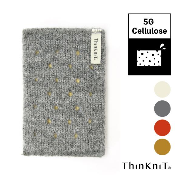 ThinKniT DISH WASH 5G（Cellulose入り）サイズ：長さ:約140mm / 幅:約90mm / 厚さ：約10mm素材・材質：毛100％ / スポンジ：セルロース原産国：日本■取り扱いの注意中性洗剤を使用ください。漂白...