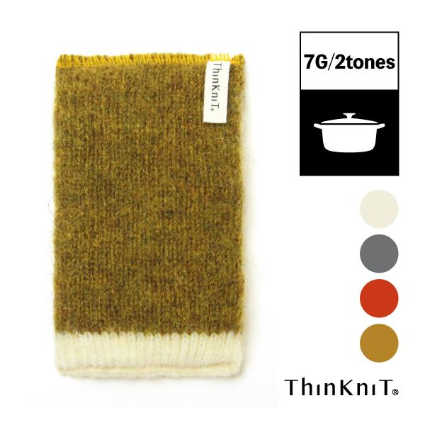 ThinKniT DISH WASH 7G 2tonesサイズ：長さ:約160mm / 幅:約80mm / 厚さ：約10mm素材・材質：毛100％原産国：日本■取り扱いの注意中性洗剤を使用ください。漂白剤の使用はお避けください。収納する時は...
