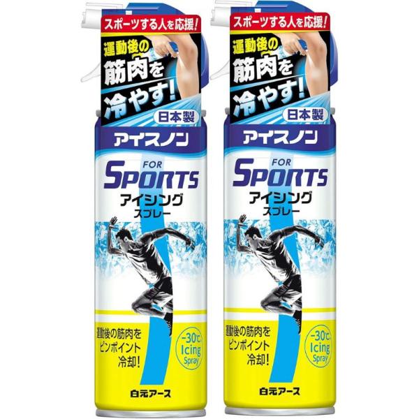■●-30℃以下の冷気がスポーツで使った筋肉を即効クールダウン。トリガーノズルの噴射力で一気に冷やします。●クール成分(メントール)配合。ひんやり感が持続します。●ねんざ、打撲などの応急処置に。●使いやすい携帯サイズ。●1秒の噴射で約120...