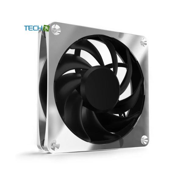 acool (Alphacool ドイツ) Apex Stealth Metal Power fan 3000rpm chrome 120mm 25mm厚 ファン 冷却ファン ケースファン CPUクーラー 水冷 ラジエーター [13824]...
